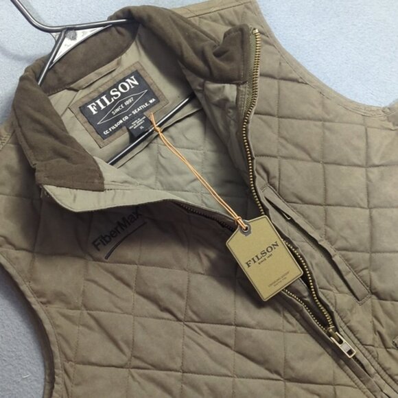 Filson | Jackets & Coats | Filson Vest Womens Xl Otter Green Quilted ...